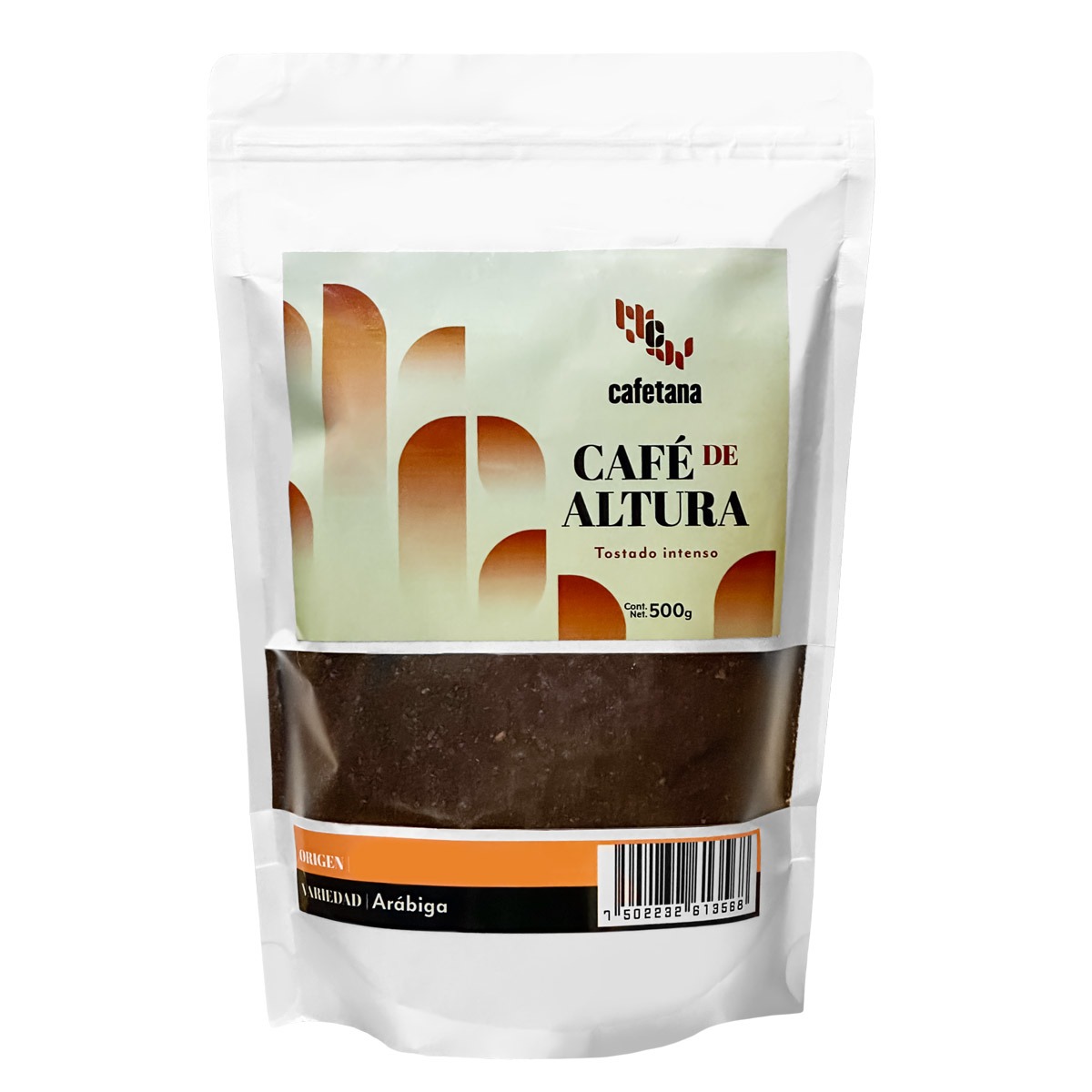 Café de Altura Cafetana Tostado Intenso, Origen Chiapas 500g - Extraherbos